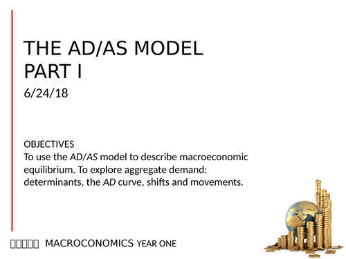 04 The AD/AS Model (part 1) AQA AS Economics (new spec) MACRO ...