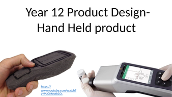 Product Design- hand held product | Teaching Resources