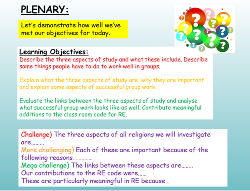 RE Introduction | Teaching Resources