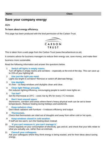2019 AQA GCSE Chemistry Water treatment sustainable development ...