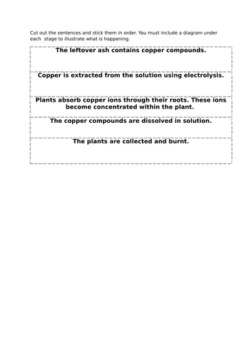 2019 AQA GCSE Chemistry Water treatment sustainable development ...