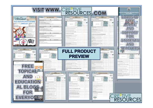 AQA GCSE CITIZENSHIP (9-1) REVISION PLC | Teaching Resources