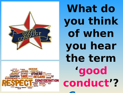 Good Conduct and Key Moral Principles - Good Conduct - Moral Conduct ...