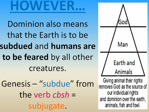 Good Conduct and Key Moral Principles - Dominion and Stewardship ...