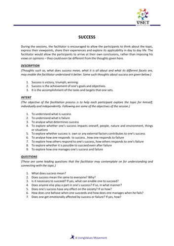 Success | Teaching Resources