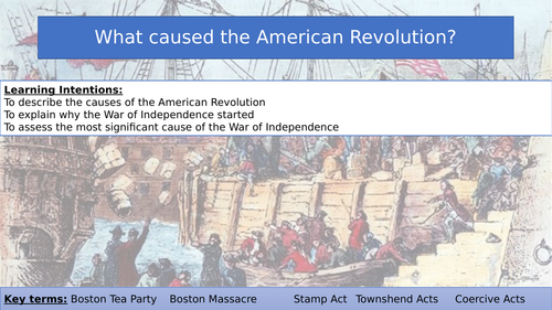 American Revolution 3 Lessons | Teaching Resources