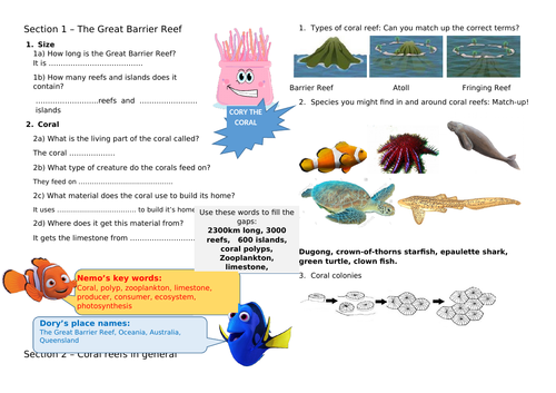 The Great Barrier Reef | Teaching Resources