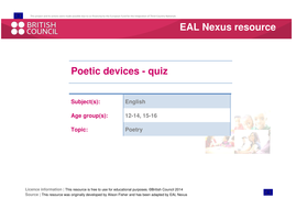 Unseen poetry Full Scheme of work AQA Literature paper 2 | Teaching ...