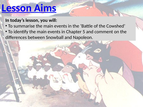 Animal Farm Scheme of Learning | Teaching Resources