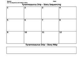 Tyrannosaurus Drip Teaching Resources | Teaching Resources