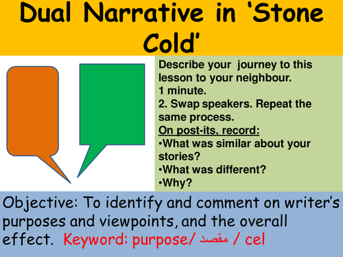 Stone Cold Full / Complete Scheme of Work | Teaching Resources