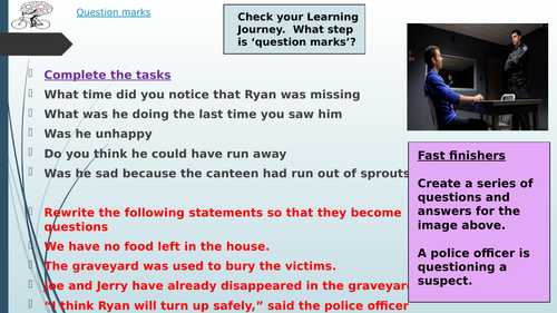 Murder Mystery Writing Scheme of Work - KS3 | Teaching Resources