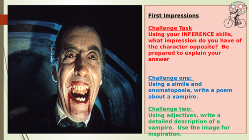 Poetry Lesson - The Vampire - KS3 | Teaching Resources