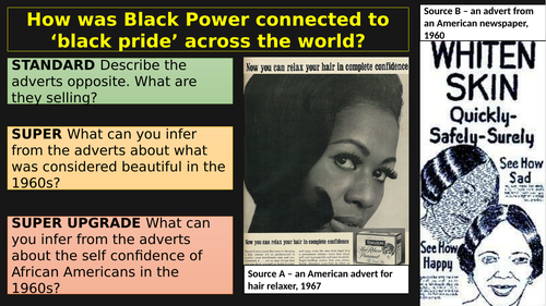 10 lesson SOW on Civil Rights & Black Power for KS3 | Teaching Resources