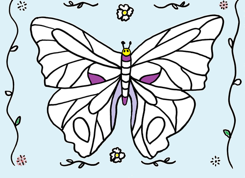 Colouring Sheets with Tints + Hints (3) | Teaching Resources