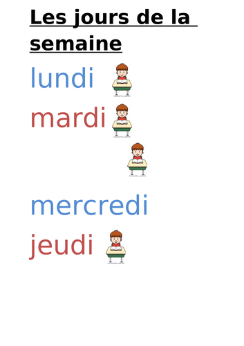 French Reference display | Teaching Resources