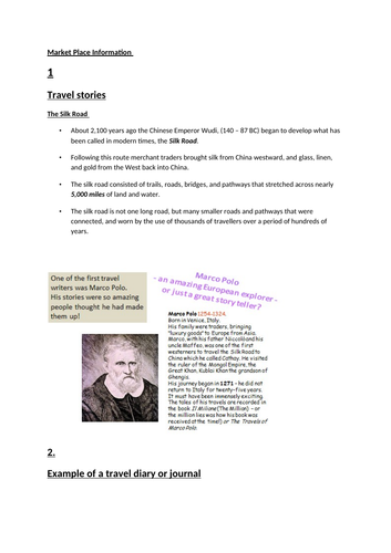 KS3 Travel writing scheme of work- based on Bill Bryson | Teaching ...