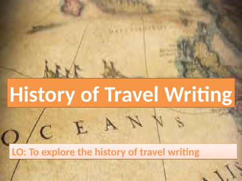 KS3 Travel writing scheme of work- based on Bill Bryson | Teaching ...
