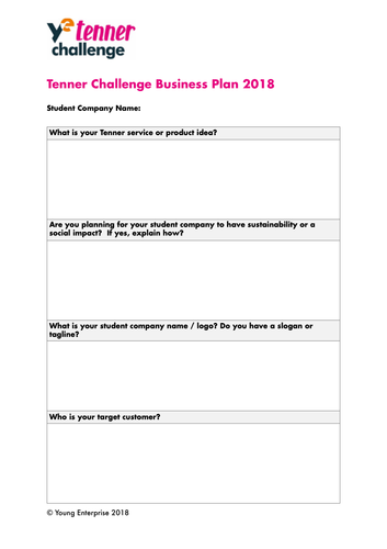 Tenner Challenge | Teaching Resources