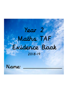 Year 2 Maths TAF Evidence Book 2018-19 by daniellaobrien | Teaching ...