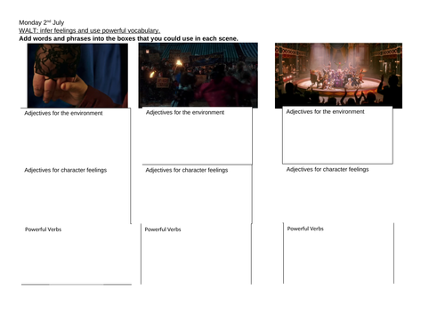 The Greatest Showman - Flashback Story Scheme of Work | Teaching Resources