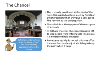 Card Sort: Key Features of a Church | Teaching Resources
