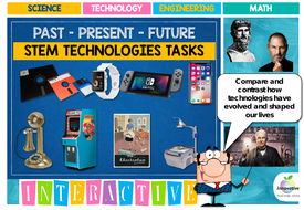 Past, Present and Future Technologies (STEM Activities) | Teaching ...