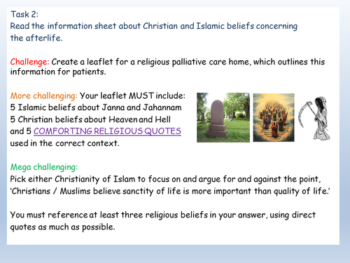 Life After Death Unit | Teaching Resources