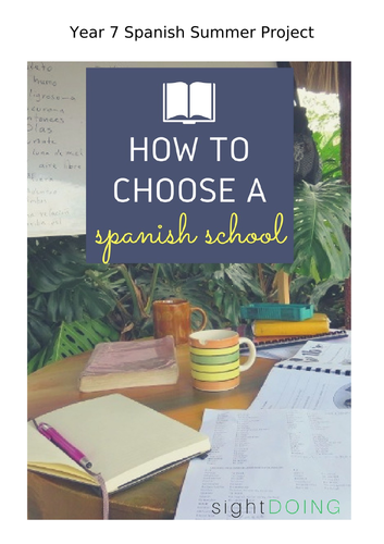 Spanish Summer Project/ Revision | Teaching Resources