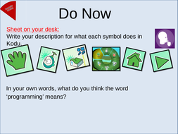 Programming Using Kodu | Teaching Resources