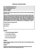 3 x Sample Emails 2 with Activities Functional Skills English Analysis ...