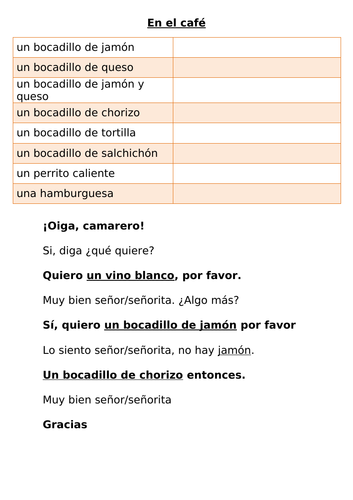 En my ciudad y las tiendas (en la cafetería y la tienda de recuerdo ...