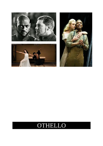 Othello Revision Guide | Teaching Resources