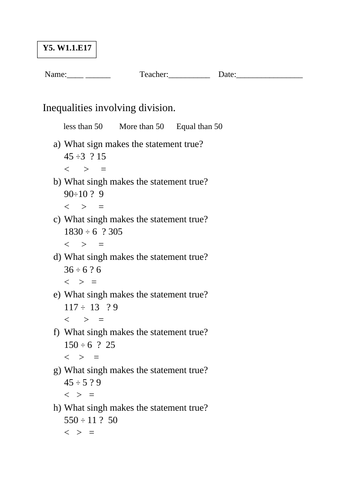 Division/word problems for grade 5 worksheets | Teaching Resources