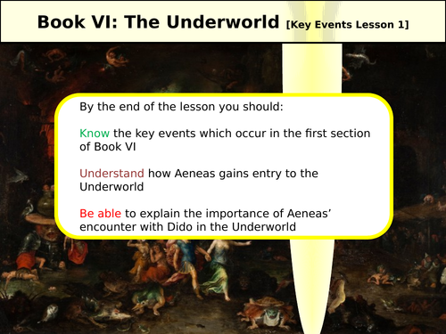 Virgil’s Aeneid Book VI: The Underworld (5x Lessons) [New OCR A-Level ...