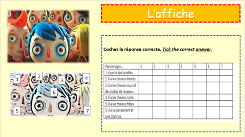 Film Ma vie de courgette | Teaching Resources