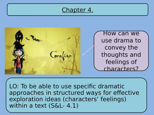 Coraline by Neil Gaiman complete scheme of work. | Teaching Resources