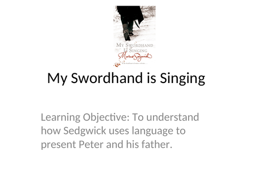 My Swordhand is Singing | Teaching Resources