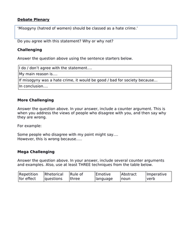 Prejudice + Diversity Unit | Teaching Resources