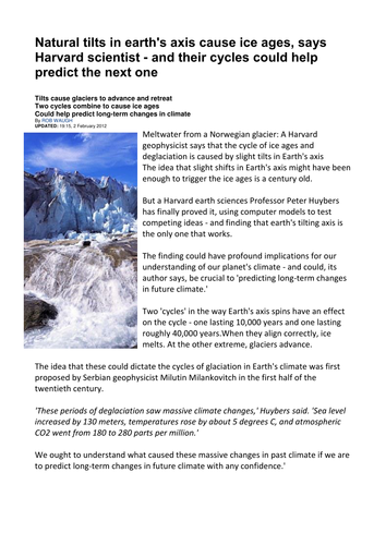 AQA GCSE Geography 3.1.1 FULL UNIT; Natural Hazards | Teaching Resources