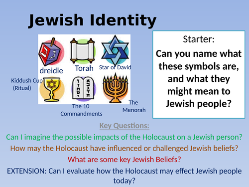 Jewish Identity & 1000 yrs of anti-semitism | Teaching Resources