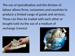 Economics: Role of Money | Teaching Resources