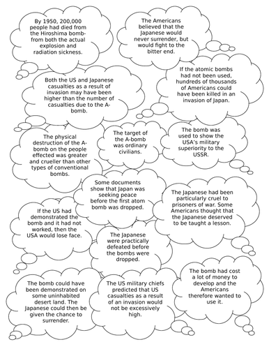Should the US have dropped the A-bomb? | Teaching Resources
