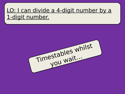 Mastery short division using place value counters | Teaching Resources