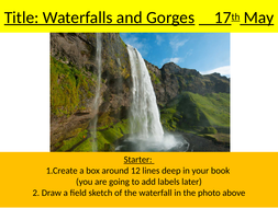 Formation of Waterfalls | Teaching Resources