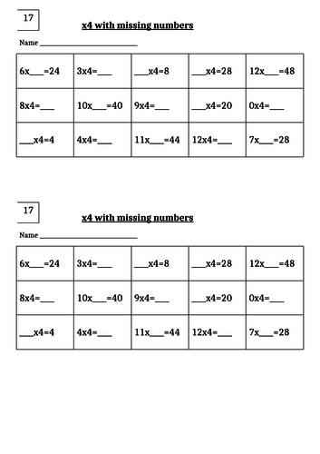 Mastery Approach to Times Tables tests for Year 3 | Teaching Resources