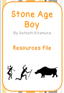 Stone Age Boy - literacy unit of work | Teaching Resources