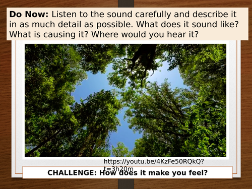 Robert Frost - The Sound of Trees | Teaching Resources