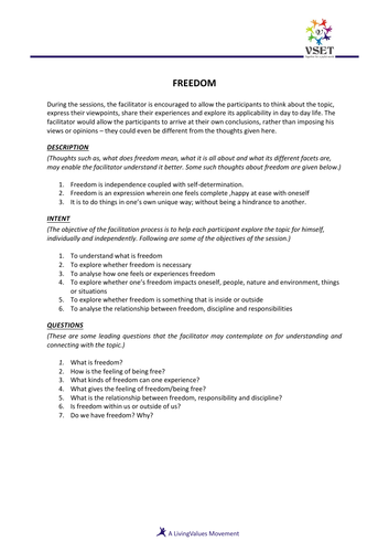 Freedom | Teaching Resources