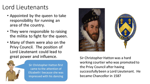 How was England governed during the reign of Elizabeth I? | Teaching ...